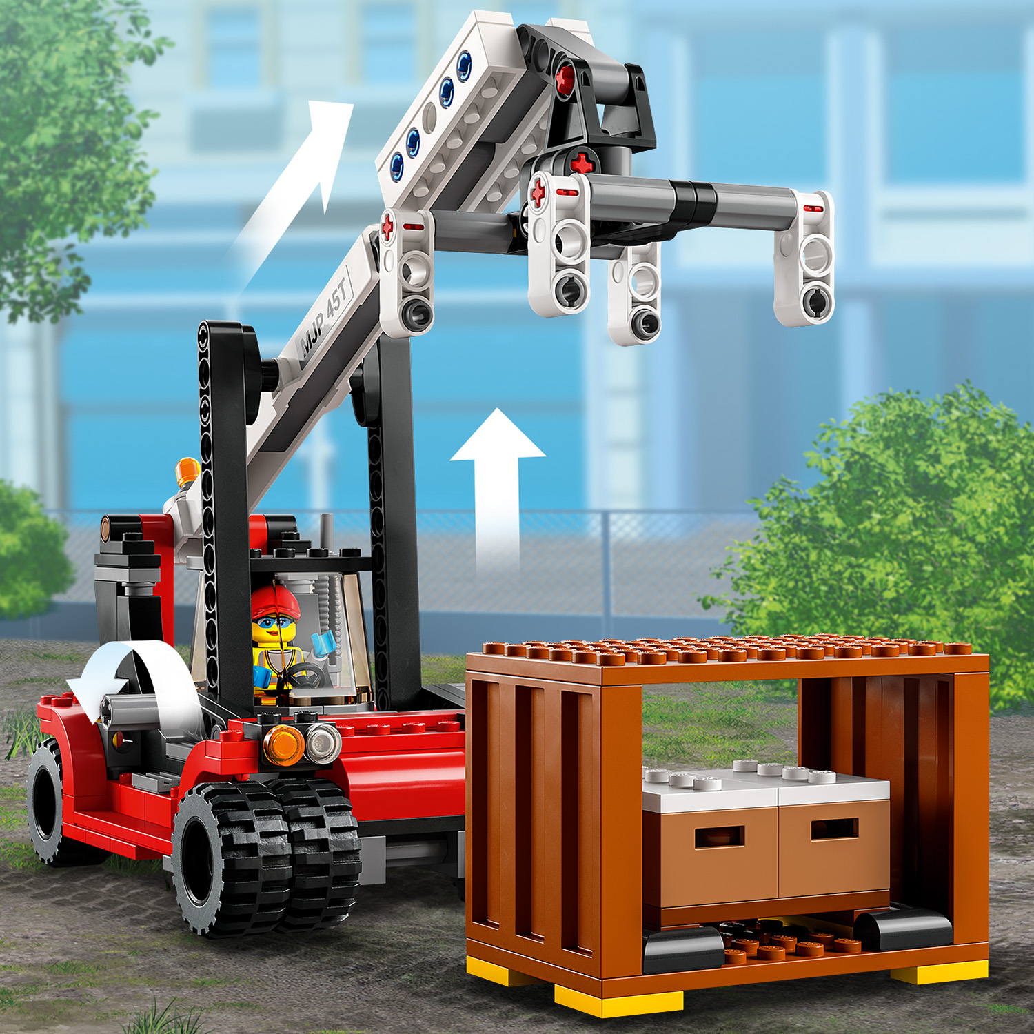 לגו סיטי – רכבת משא 60336 - הממלכה שלי